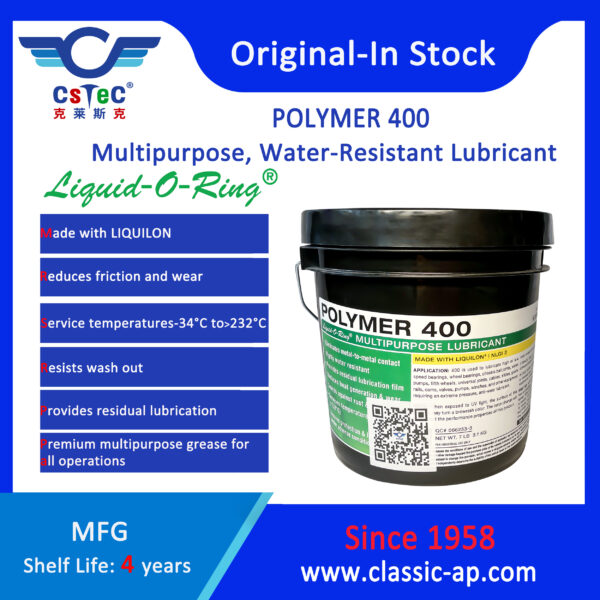 Liquid-O-Ring Polymer 400 Water-Resistant Lubricant – 克莱斯克(深圳)能源科技有限公司