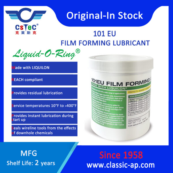Liquid-O-Ring 101EU Film Forming Lubricant – 克莱斯克(深圳)能源科技有限公司